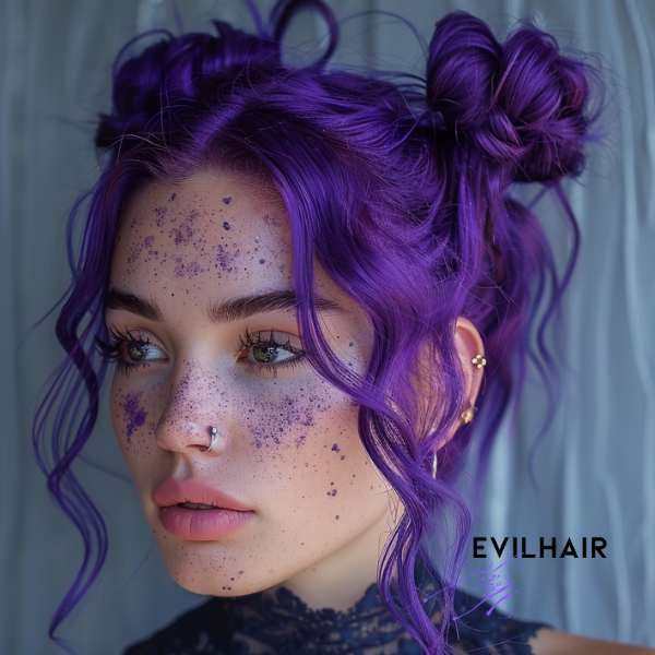 Intense Violet Purple - Evilhair