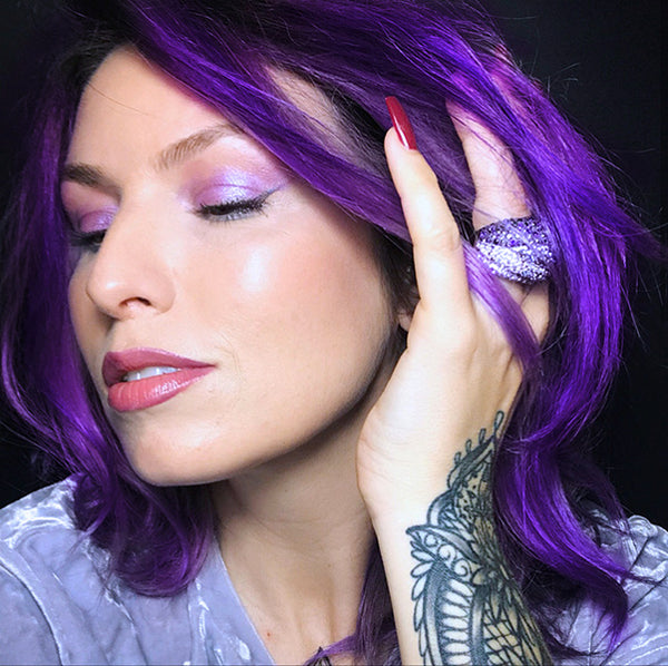 Intense Violet Purple + Pastel Sky Blue Bundle (400 ml) - Evilhair